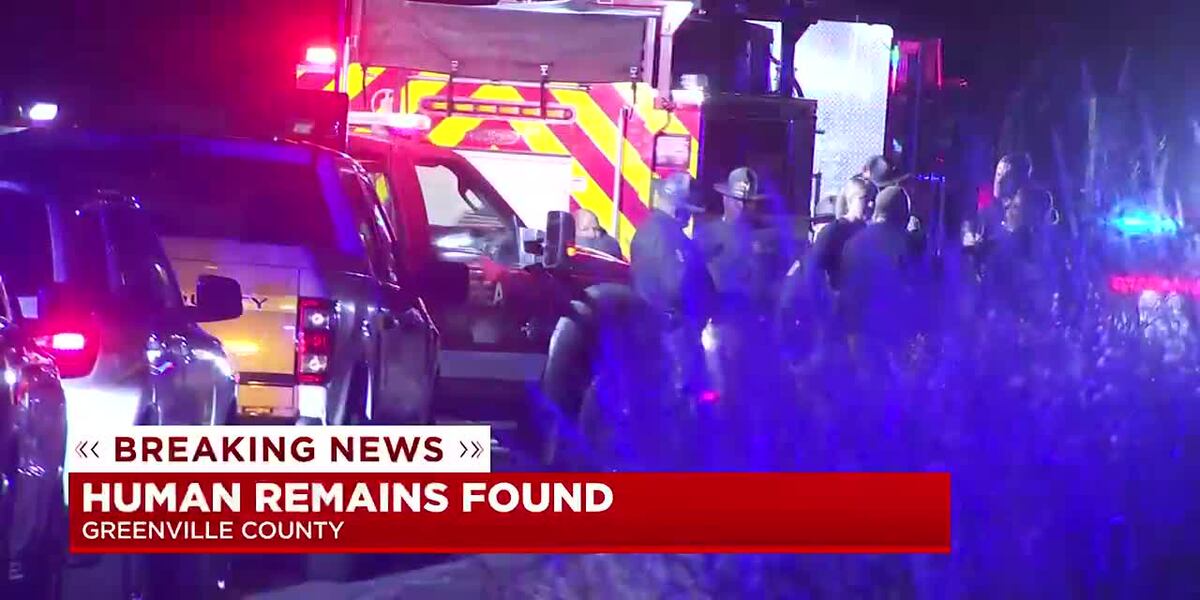 Coroner Identifies Human Remains Found In Greenville Co